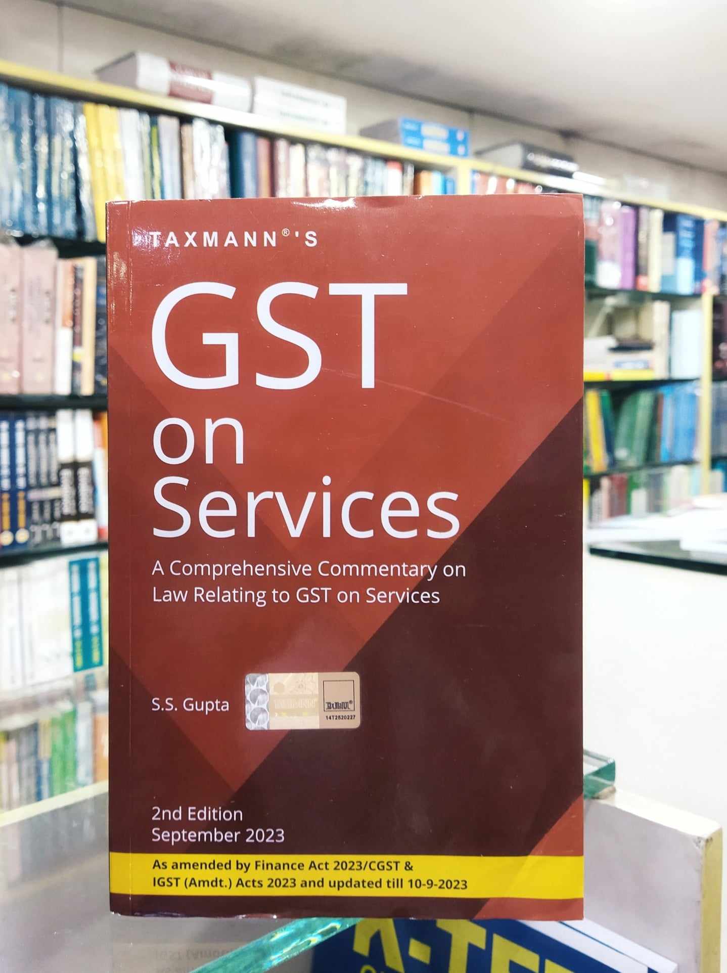 Taxmann’s GST on Services by S.S. Gupta 2023 Edition – Neethi Law House