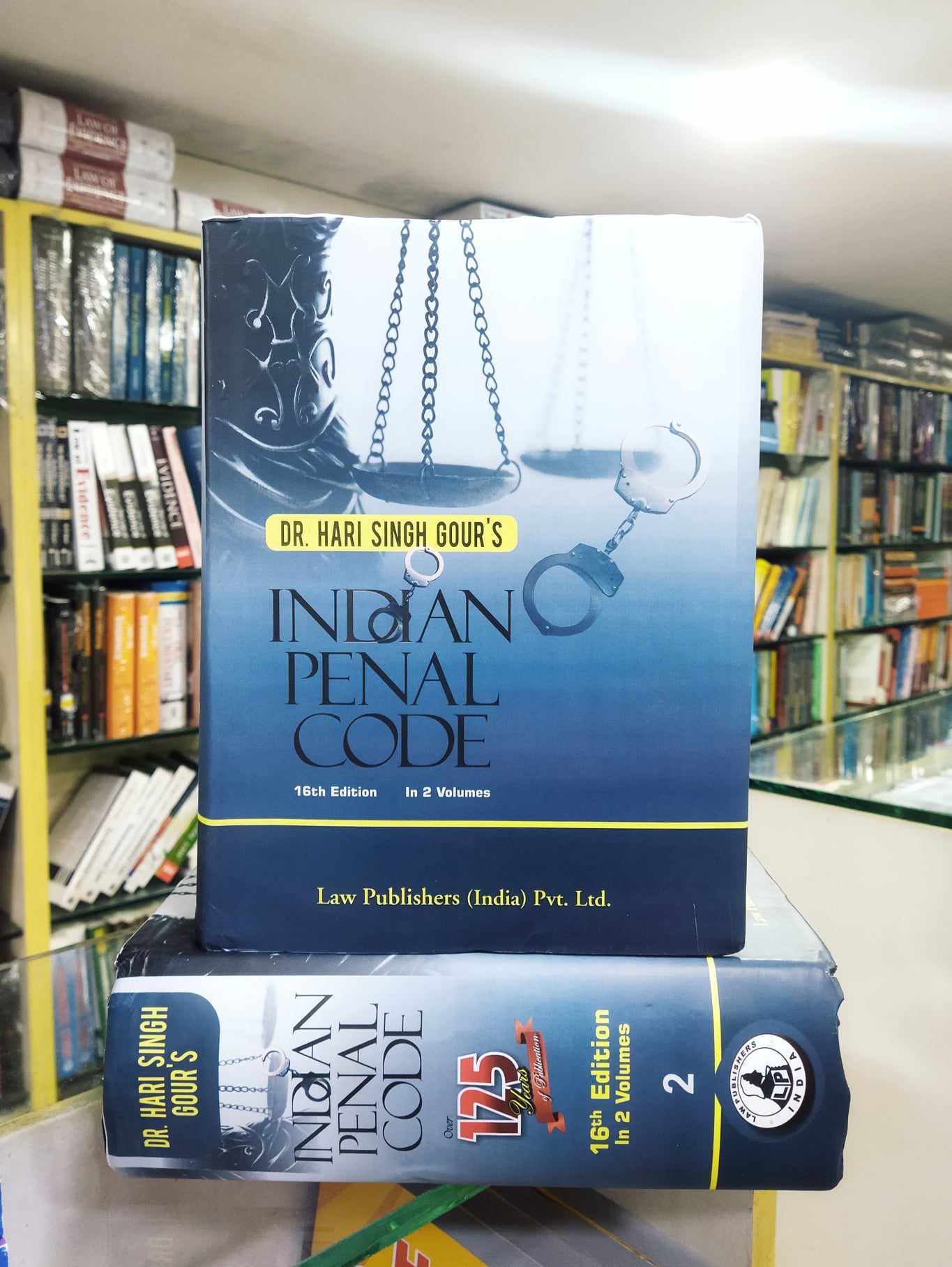Indian Penal Code in 2 Vols. by Dr. Hari Singh Gour published by Law Publishers 2023 Edition ...