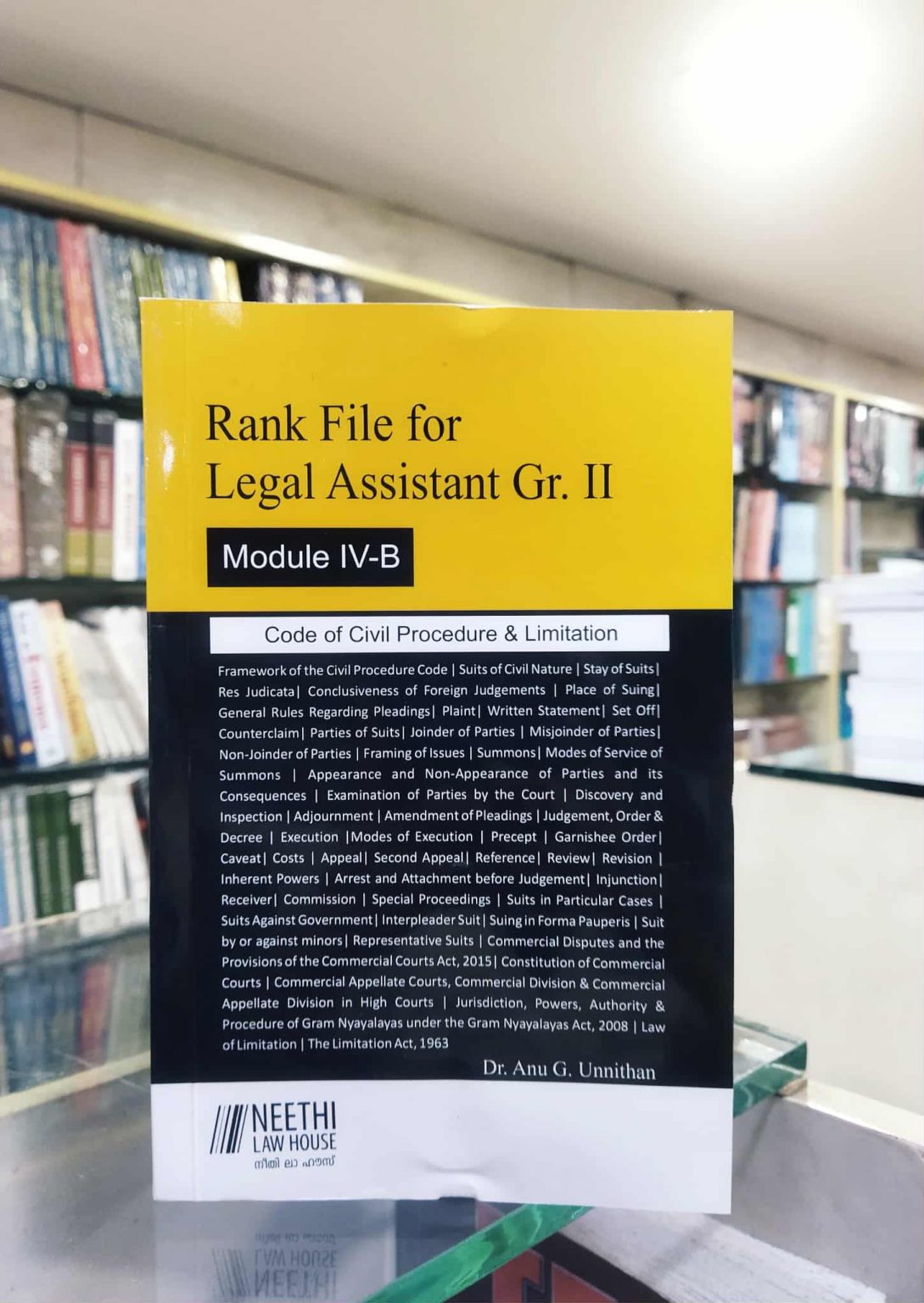 Rank File Series for Legal Assistant Grade II – Module IV-B (Civil Procedure Code & Limitation ...